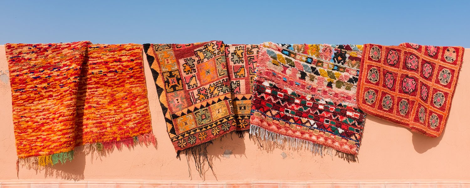L'art marocain exprimé à travers les tapis berbères - Morocco Home